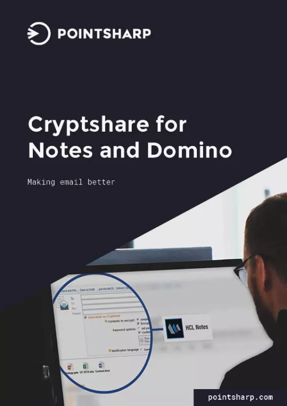 Cryptshare for Notes and Domino
